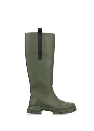 Ganni Kadın Country Yeşil Çizme 39 EU