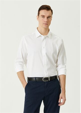 Zegna Erkek Beyaz Gömlek 39 IT