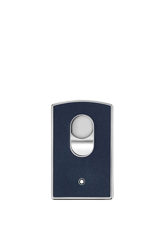 Montblanc Erkek Sartorial Lacivert Deri Kartlık Mavi Eu