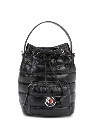 Moncler Kadın Siyah Logo Detaylı Çanta EU