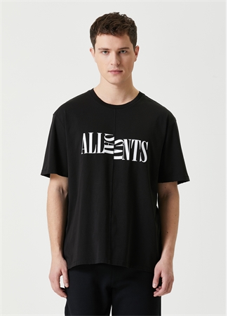 Allsaints Erkek Nico Siyah Logo Detaylı T-shirt S Eu Allsaints Erkek Nico Siyah Logo Detaylı T-shirt S Eu