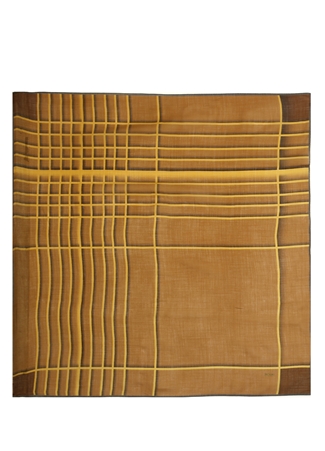 Pal Zileri Erkek Hardal Geometrik Çizgili Yün Atkı Sarı EU Pal Zileri Erkek Hardal Geometrik Çizgili Yün Atkı Sarı EU