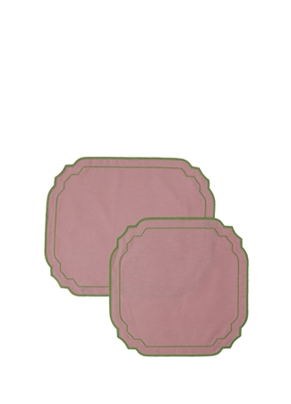 Homes & Seasons Alice Pembe 2li Amerikan Servis Ve Peçete Seti Yeşil Homes & Seasons Alice Pembe 2li Amerikan Servis Ve Peçete Seti Yeşil