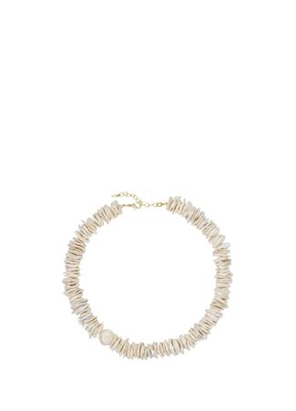 Sol By Studio Kadın Beyaz Boncuklu Kolye EU