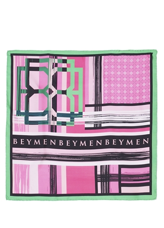 Beymen Kadın Karışık Desenli Twill İpek Fular Pembe EU Beymen Kadın Karışık Desenli Twill İpek Fular Pembe EU
