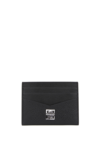 Givenchy Erkek 4G Grain Siyah Deri Kartlık EU Givenchy Erkek 4G Grain Siyah Deri Kartlık EU