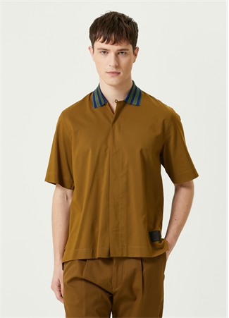 Paul Smith Erkek Haki Yakası Çizgi Desenli Logolu Gömlek M Eu Paul Smith Erkek Haki Yakası Çizgi Desenli Logolu Gömlek M Eu