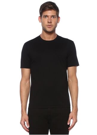 Prada Erkek Siyah Basic T-shirt M EU