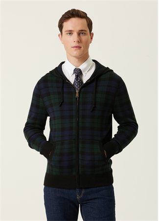 Polo Ralph Lauren Erkek Lacivert Yeşil Kapüşonlu Kareli Yün Triko Hırka L EU Polo Ralph Lauren Erkek Lacivert Yeşil Kapüşonlu Kareli Yün Triko Hırka L EU