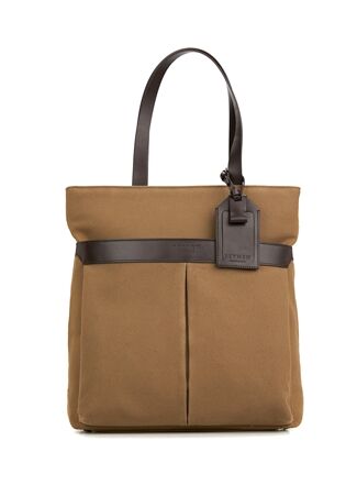 Beymen Collection Erkek Kahverengi Kanvas Alışveriş Çantası EU