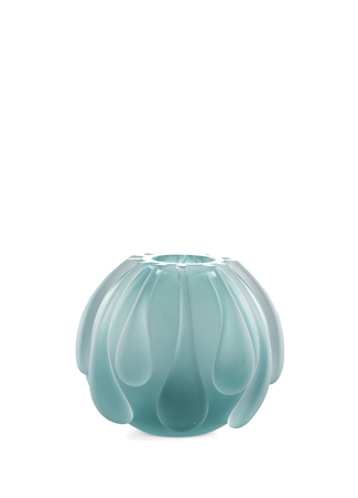 Kebel Interiors Droplet M Yeşil Cam Vazo Kebel Interiors Droplet M Yeşil Cam Vazo