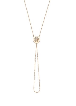 Bee Goddess Kadın Eye Light Pırlantalı Altın Rengi Şahmeran EU