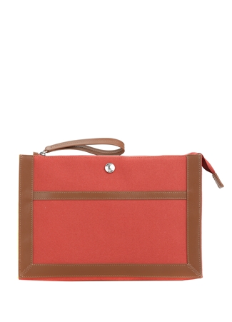 Beymen Club Kadın Kiremit Grogren Şerit Detaylı El Portföyü EU