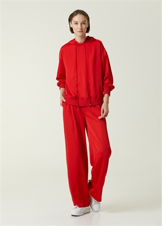 Beymen Collection Kadın Kırmızı Bol Saten Pantolon Turuncu 42 Beymen Collection Kadın Kırmızı Bol Saten Pantolon Turuncu 42
