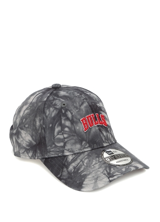 New Era Erkek Chicago Bulls Gri Batik Desenli Şapka Siyah EU New Era Erkek Chicago Bulls Gri Batik Desenli Şapka Siyah EU