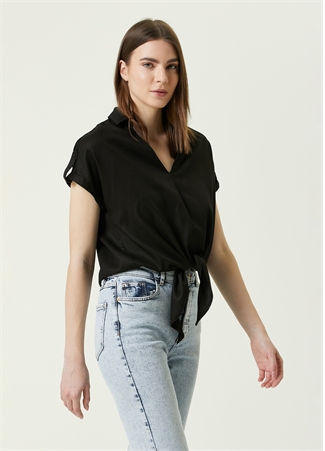 Network Kadın Regular Fit Siyah Bluz S EU Network Kadın Regular Fit Siyah Bluz S EU