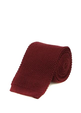 Beymen Collection Erkek Bordo Dokulu Kravat EU IT