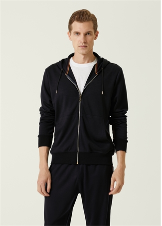 Paul Smith Erkek Lacivert Kapüşonlu Yün Sweatshirt L EU Paul Smith Erkek Lacivert Kapüşonlu Yün Sweatshirt L EU