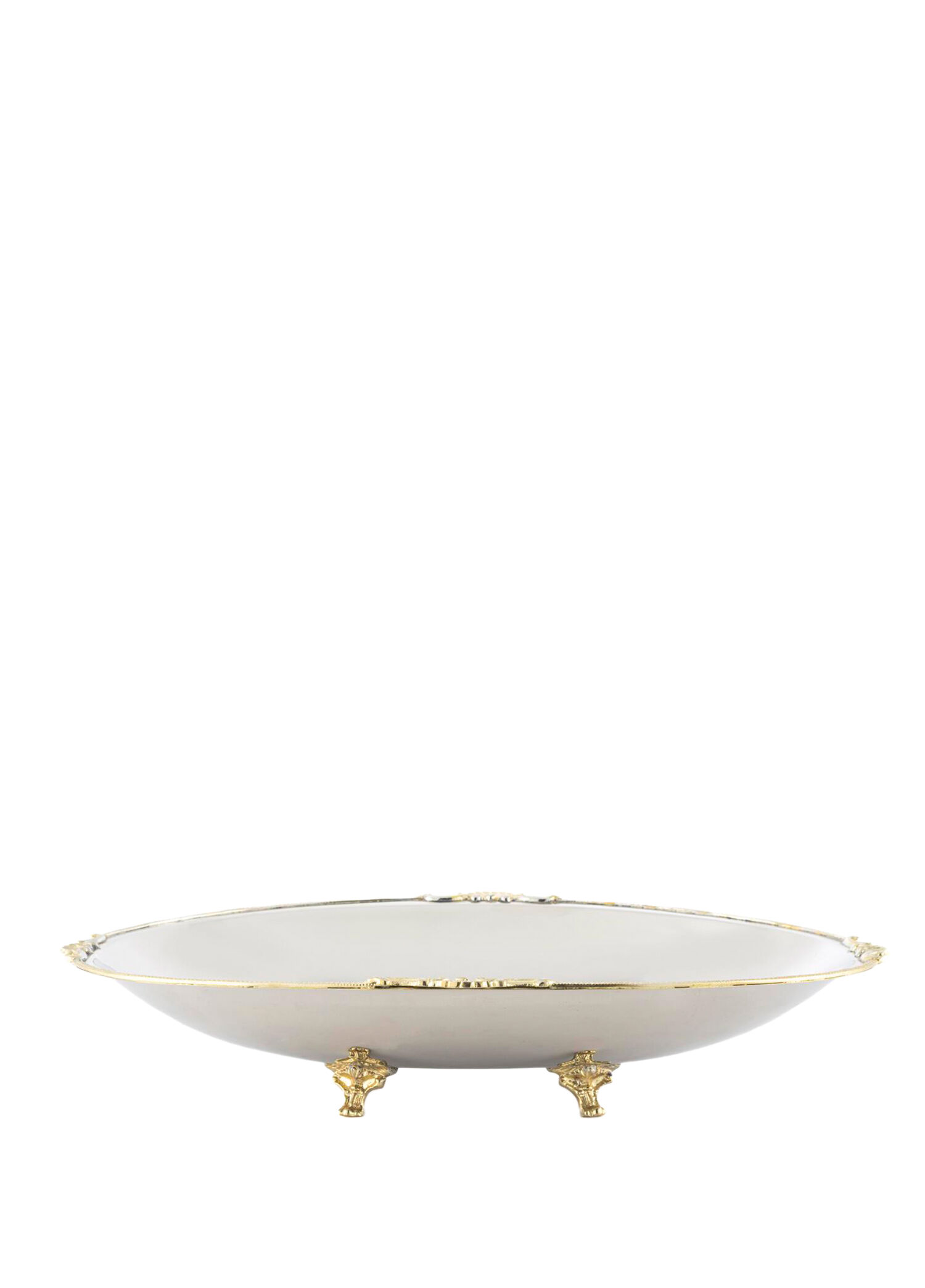 Mikasa Moor - Gold Silver Decorative Gondola Plate