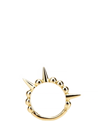 Collection-Pimiento Kadın Geometrik Formlu Altın Rengi Küpe EU Collection-Pimiento Kadın Geometrik Formlu Altın Rengi Küpe EU