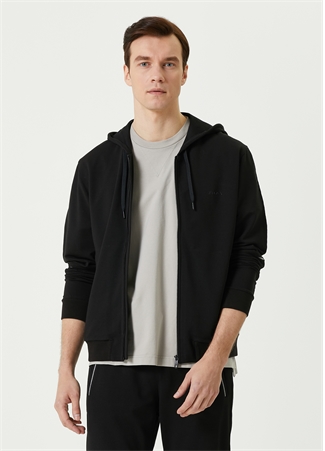 Z Zegna Erkek Siyah Kapüşonlu Şerit Detaylı Sweatshirt M Eu Z Zegna Erkek Siyah Kapüşonlu Şerit Detaylı Sweatshirt M Eu