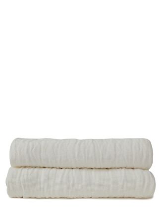 Graziano Home Cannette Krem Keten Battaniye Bej