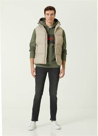 Tommy Hilfiger Erkek Straight Fit Siyah Organik Pamuk Jean Pantolon 32-34 EU