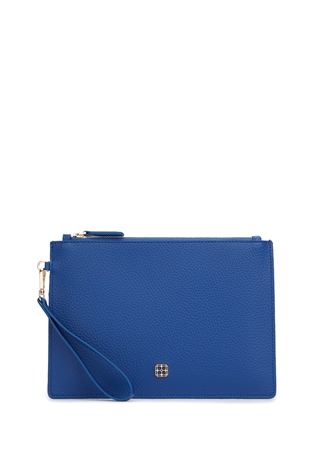 Beymen Kadın Natural Lacivert Logolu El Portföyü Mavi EU Beymen Kadın Natural Lacivert Logolu El Portföyü Mavi EU