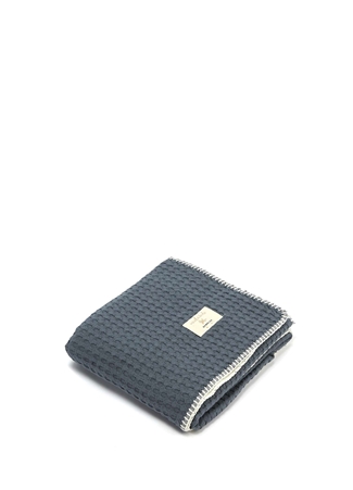 Miela Erkek Çocuk Mavi Waffle Dokulu Battaniye EU Miela Erkek Çocuk Mavi Waffle Dokulu Battaniye EU