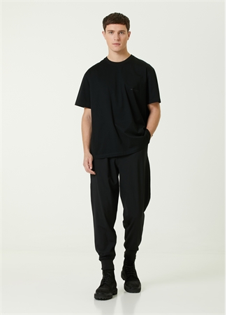 Wooyoungmi Erkek Siyah Beli Klipsli Yün Jogger Pantolon 52 IT Wooyoungmi Erkek Siyah Beli Klipsli Yün Jogger Pantolon 52 IT