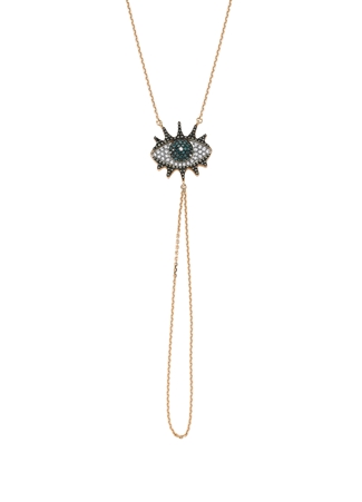 Bee Goddess Kadın Eye Light Altın Rengi Şahmeran Bileklik Pembe EU Bee Goddess Kadın Eye Light Altın Rengi Şahmeran Bileklik Pembe EU