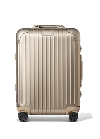 Rimowa Erkek Original Cabin Titanium Bavul Gri EU Rimowa Erkek Original Cabin Titanium Bavul Gri EU