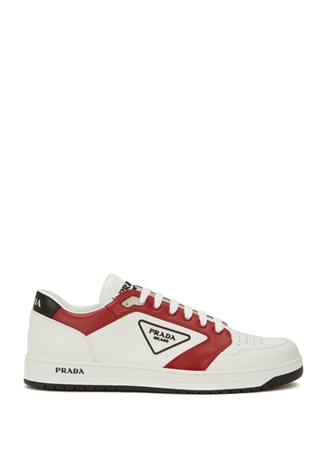 Prada Erkek Beyaz Logo Detaylı Deri Sneaker Siyah 0 UK Prada Erkek Beyaz Logo Detaylı Deri Sneaker Siyah 0 UK
