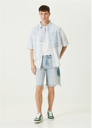 Midground Erkek ŞORT Mavi 30 EU