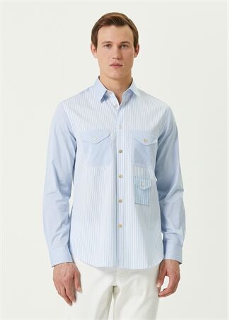 Paul Smith Erkek Gömlek Mavi S Eu