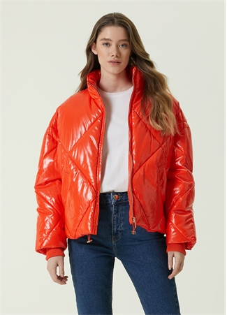 Network Kadın Regular Fit Turuncu Puff Mont L EU Network Kadın Regular Fit Turuncu Puff Mont L EU