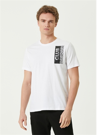 Beymen Club Erkek Beyaz Logo Detaylı T-shirt XS Beymen Club Erkek Beyaz Logo Detaylı T-shirt XS