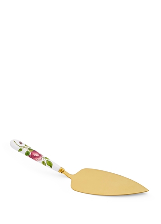 Spode Çiçek Desenli Spatula Çok Renkli