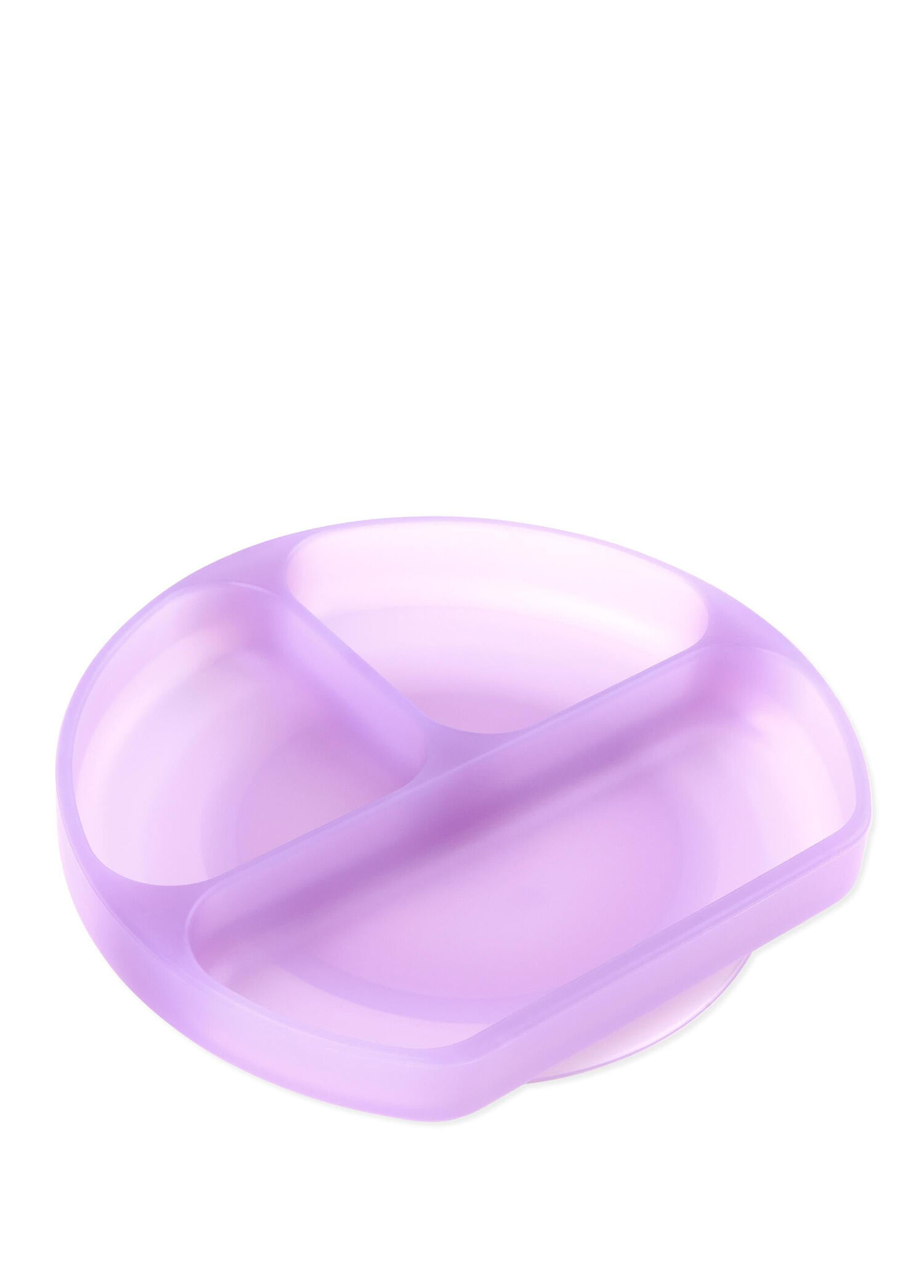 Bumkins - Purple Jelly Silikon Vakumlu Çocuk Tabak - Mor