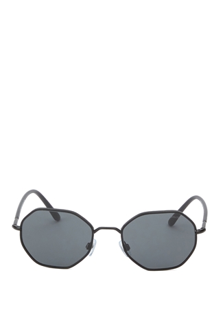 Giorgio Armani Erkek Siyah Geometrik Formlu Güneş Gözlüğü 52 EU