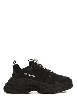 Balenciaga Kadın Triple S Siyah Sneaker 35 EU
