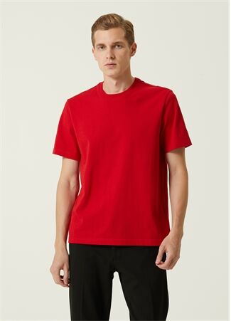 Bottega Veneta Erkek Kırmızı T-shirt M EU