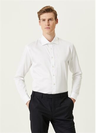 Beymen Erkek GÖMLEK Beyaz S EU