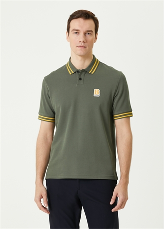 Boss Erkek Regular Fit Yeşil Polo Yaka Logo Detaylı T-shirt S EU Boss Erkek Regular Fit Yeşil Polo Yaka Logo Detaylı T-shirt S EU
