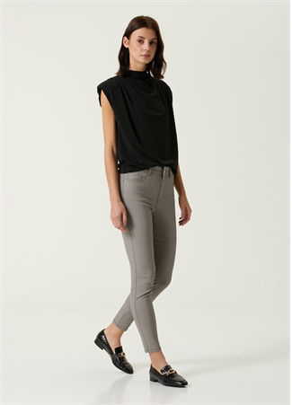 Network Kadın Slim Fit Vizon Denim Pantolon Bej 30 EU Network Kadın Slim Fit Vizon Denim Pantolon Bej 30 EU