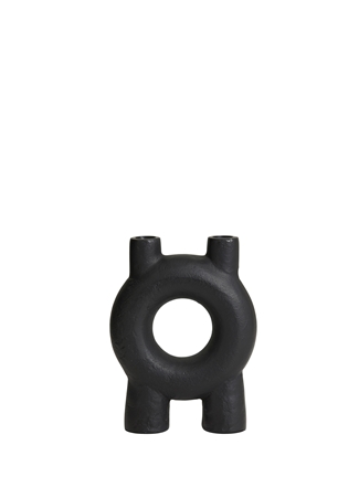 Nordal Oja Large Siyah Yuvarlak Formlu Mumluk Nordal Oja Large Siyah Yuvarlak Formlu Mumluk