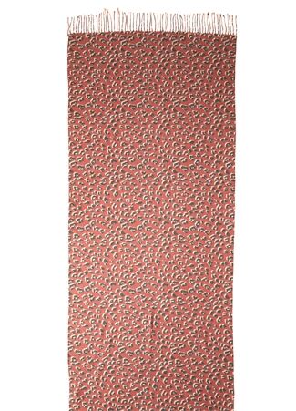 Beymen Club Kadın Leopar Desenli Şal Turuncu EU