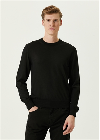 Tom Ford Erkek Siyah Bisiklet Yaka Kaşmir Triko 50 IT Tom Ford Erkek Siyah Bisiklet Yaka Kaşmir Triko 50 IT