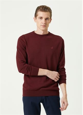 Beymen Club Erkek Bordo Kuş Logolu Basic Kazak S EU Beymen Club Erkek Bordo Kuş Logolu Basic Kazak S EU