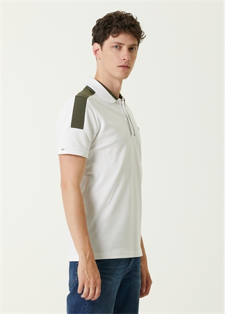 Lacoste Erkek Slim Fit Beyaz Polo Yaka T-shirt L EU Lacoste Erkek Slim Fit Beyaz Polo Yaka T-shirt L EU
